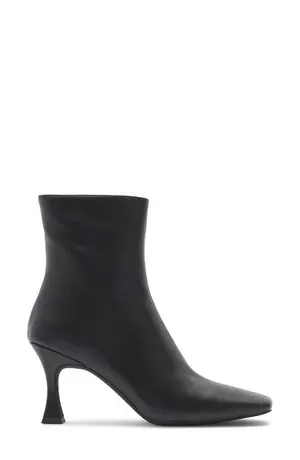 Jeffrey Campbell Chekmat Square Toe Bootie - Black