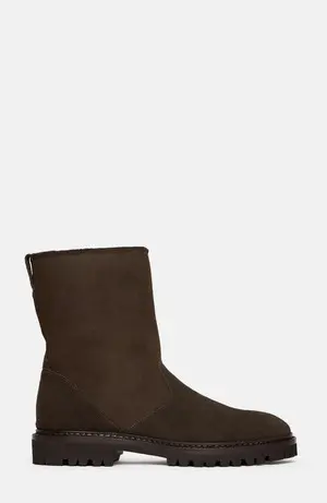 SCAROSSO Paul Dark Brown Suede Boots
