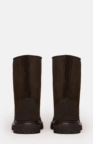 SCAROSSO Paul Dark Brown Suede Boots