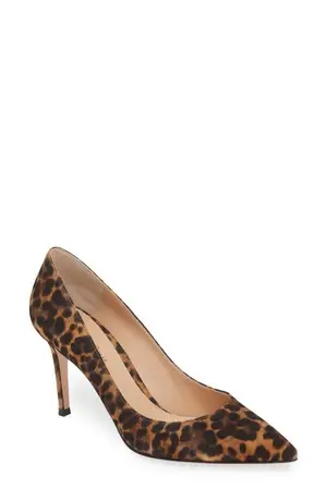 GIANVITO ROSSI Gianvito 85 Pump Leopard