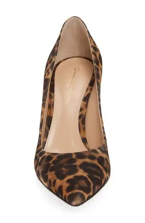 GIANVITO ROSSI 85 Pump - Leopard