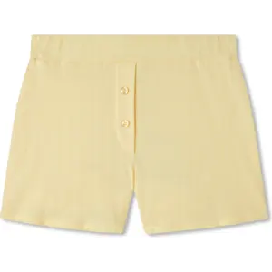 VIR VITA Pointelle Lounge Short - Butter