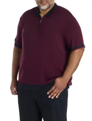 Perry Ellis Short Sleeve Polos For Men