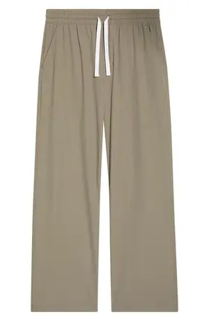 RIZORT Stretch Nylon Drawstring Pants - Olive