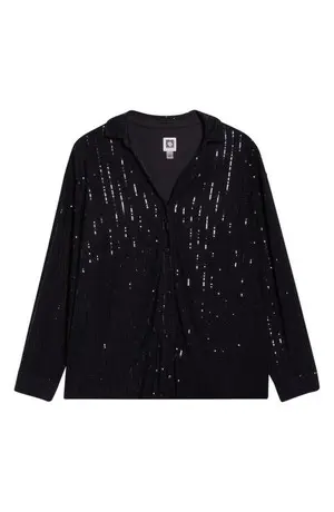 Anne Klein Sequin-embellished Tunic