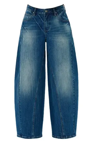 BAYEAS Mid-rise Wide Barrel Jeans