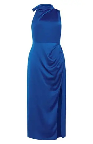 City Chic Modern Love Pleated Maxi Dress