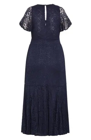 City Chic Margo Lace Maxi Dress