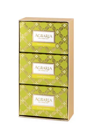 AGRARIA SAN FRANCISCO Luxury Bath Bar Collection - Lemon Verbena