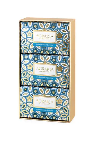 AGRARIA SAN FRANCISCO Luxury Bath Bar Collection - Mediterranean Jasmine