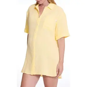 CACHE COEUR Ice Cream Maternity Nightgown - Vanilla