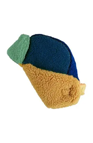 ROARSOME Fleece Trapper Hat - Blue