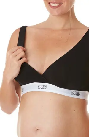 CACHE COEUR Life Maternity And Nursing Bra - Black