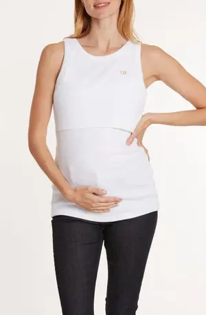 CACHE COEUR Maternity And Nursing Tank Top