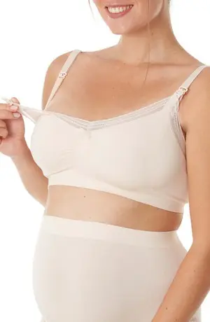 CACHE COEUR Milk Maternity And Nursing Seamless Bra - Blush