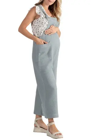 CACHE COEUR Maternity And Nursing Overalls Maya - Sage