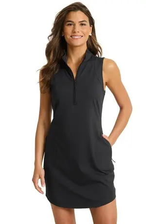 Tommy Bahama Aubrey Half-zip Mini Dress