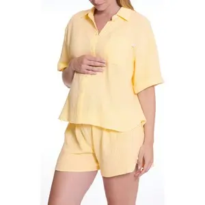CACHE COEUR Maternity Pajama Set Ice Cream - Vanilla