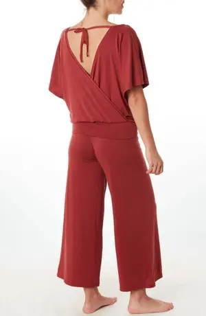 CACHE COEUR Origin 7/8th Maternity Pants - Terracotta