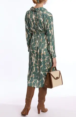 CACHE COEUR Rym Maternity And Nursing Shirt Dress