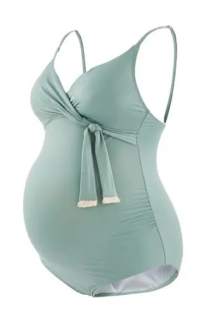 CACHE COEUR Manitoba Maternity Swimsuit - Sage