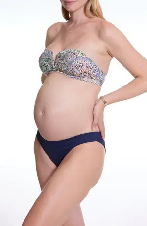 CACHE COEUR Mandala Reversible Maternity Bikini