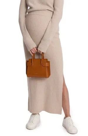 CACHE COEUR Monica Ribbed Wool Blend Maternity Skirt