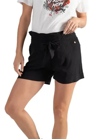 CACHE COEUR Nubie Maternity Shorts - Black