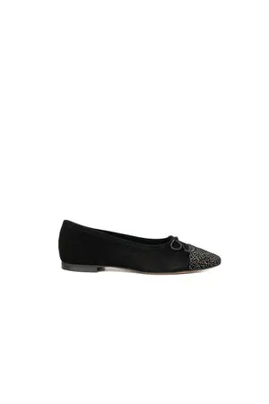 MENINA STEP Amelie Speckle Flats - Natural
