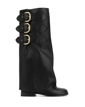 NAKED WOLFE Anchor Leather Boots