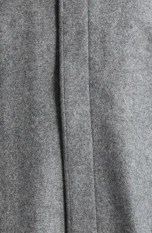 PALMES Heritage Herringbone Wool Coat