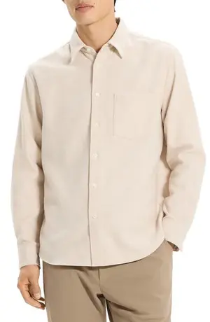 Theory Spread Collar Shirts For Men