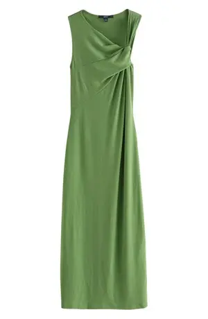 NEXT Slinky Ruched Maxi Dress