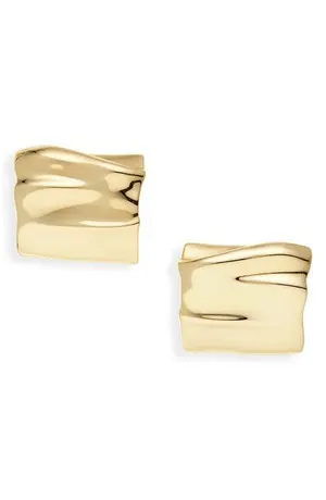 Jenny Bird Sundra Stud Earrings - High Polish Gold