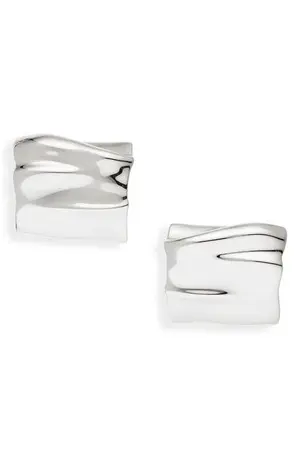 Jenny Bird Sundra Stud Earrings - High Polish Silver