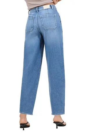 LIPSY High-waist Barrel Leg Jeans