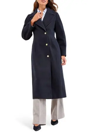 LIPSY Button Longline Coat