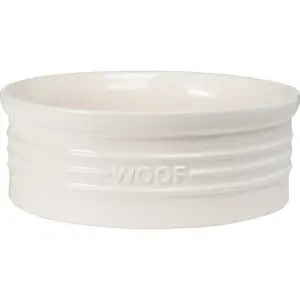 FRINGE STUDIO Woof Medium Pet Bowl - None