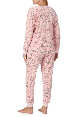 Kate Spade New York Print Pajamas - Pink/print