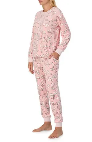 Kate Spade New York Print Pajamas - Pink/print