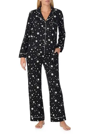 Kate Spade New York Print Pajamas - Black Print