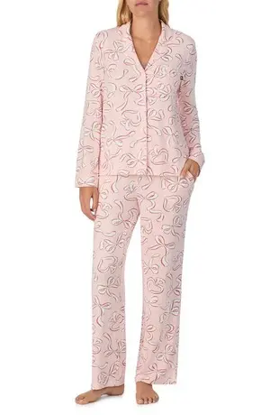 Kate Spade New York Print Pajamas - Pink/print