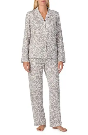 Kate Spade New York Print Pajamas - White/animal