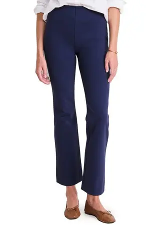 Vineyard Vines Peyton Crop Ponte Pants - Nautical Navy