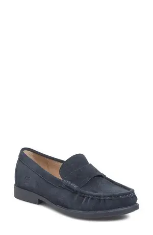 BØRN Maris Loafer - Navy Suede
