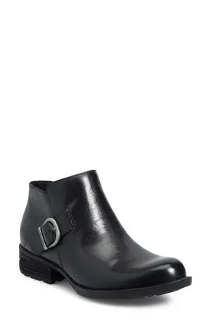 BØRN Kace Leather Bootie - Black Leather