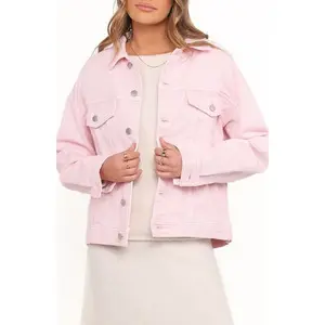 PETAL & PUP Larosa Denim Trucker Jacket