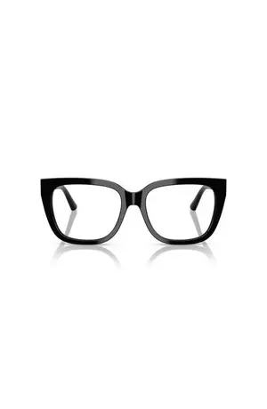 JIMMY CHOO 52mm Square Optical Glasses - Black
