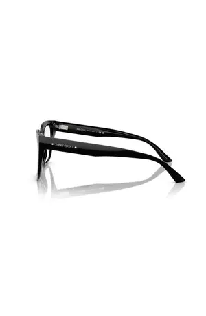 JIMMY CHOO 52mm Square Optical Glasses - Black