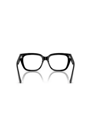 JIMMY CHOO 52mm Square Optical Glasses - Black